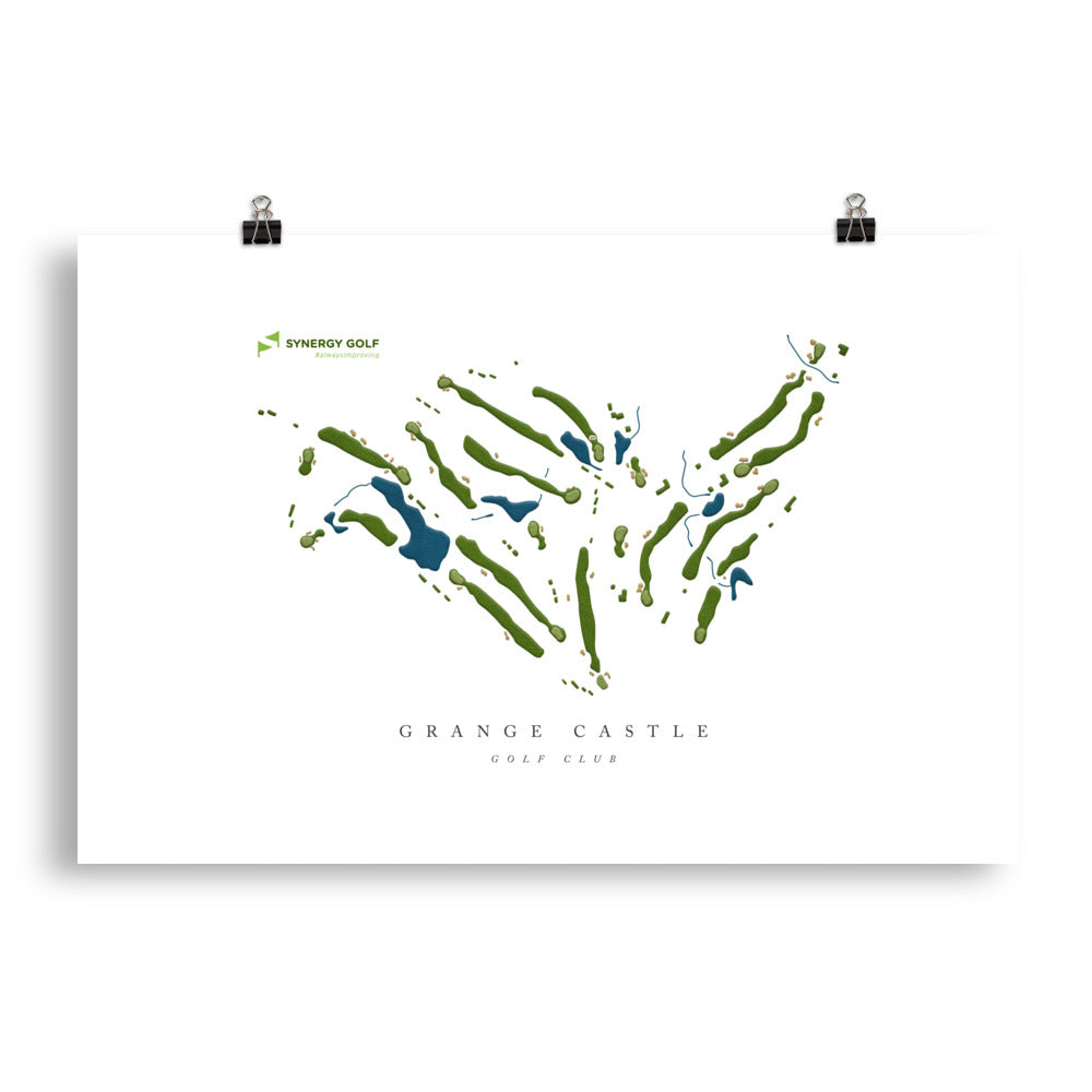 Grange Castle Golf Club – Golf Course Maps