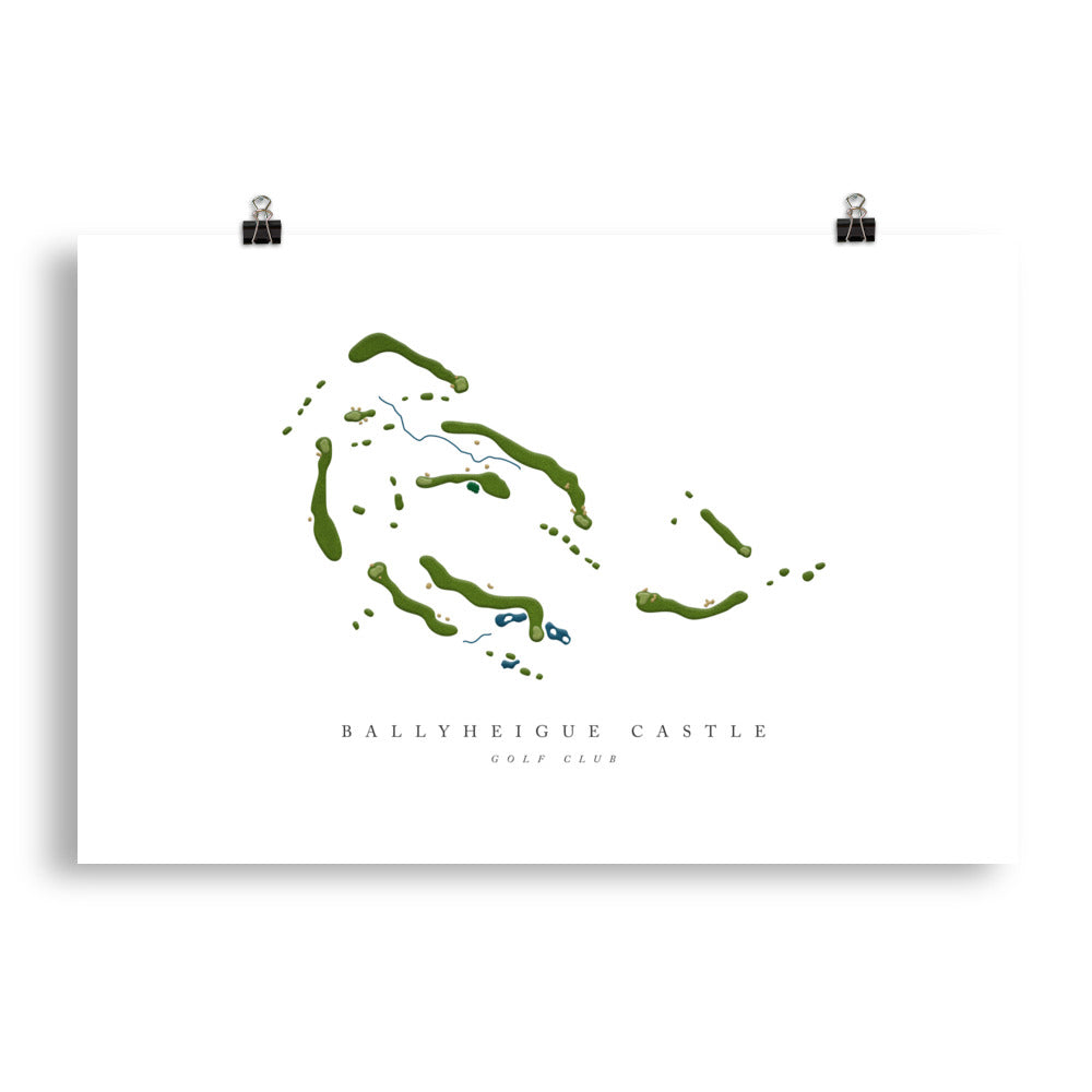 BallyHeigue Golf Club – Golf Course Maps